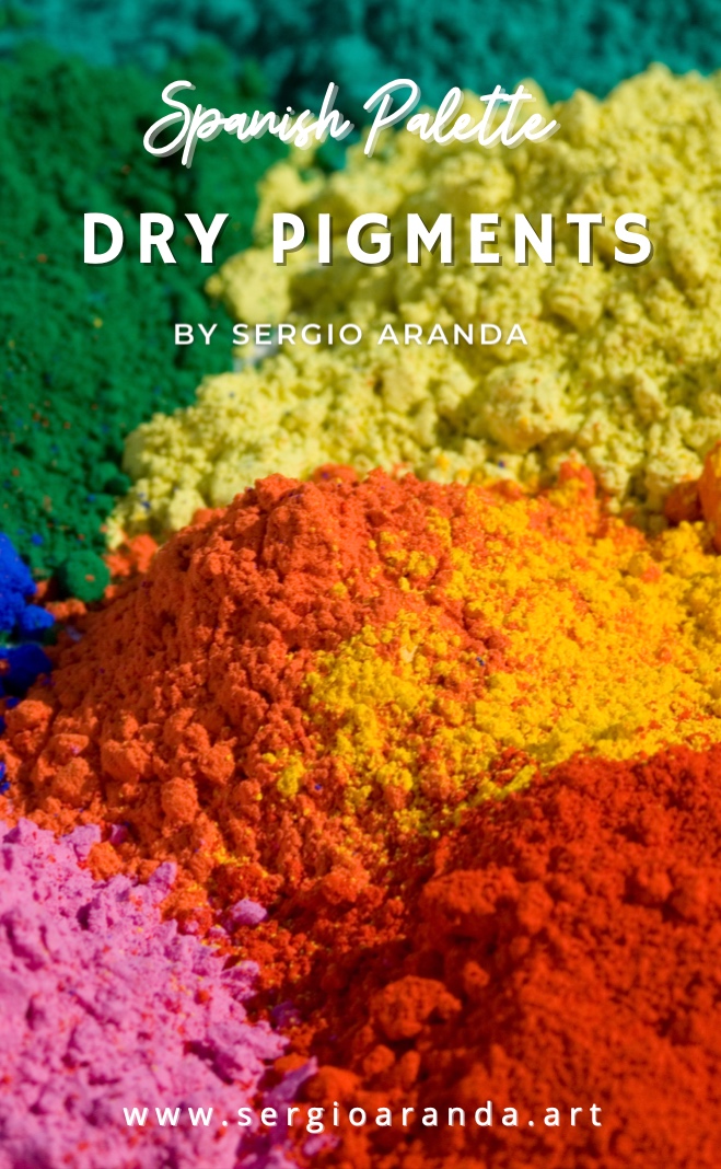 "Spanish Palette" Dry Pigments